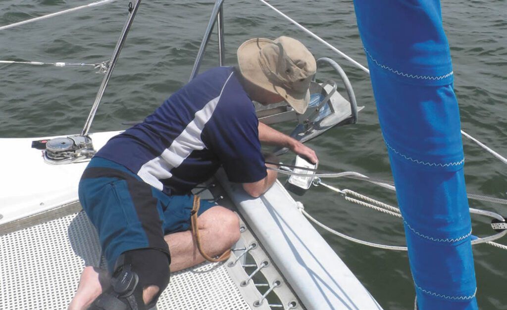 Shore ties and accessories for extreme anchorange - Practical Sailor